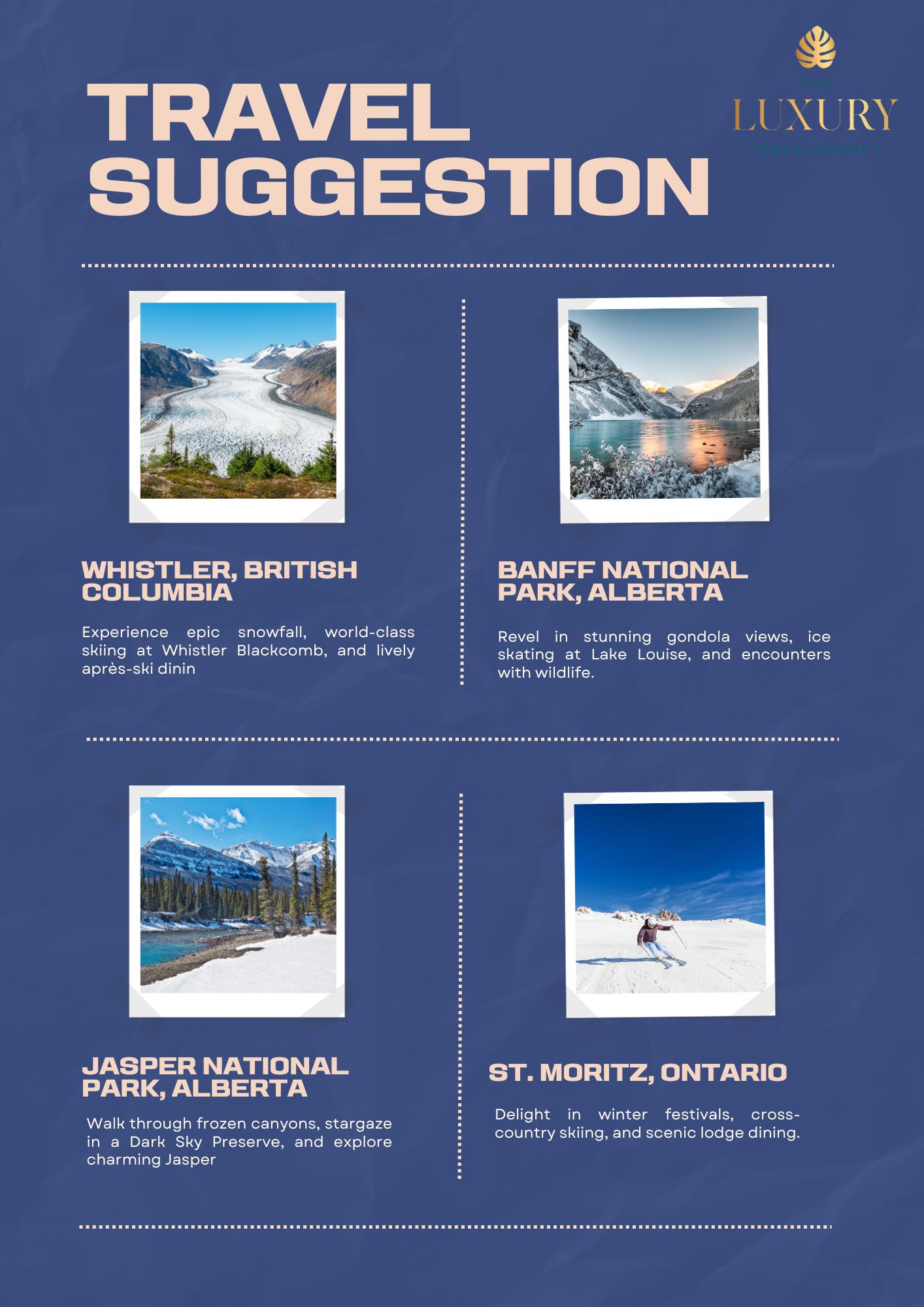 Best Places to Visit for Snowfall in Canada in 2025 - The Luxury Travel ...