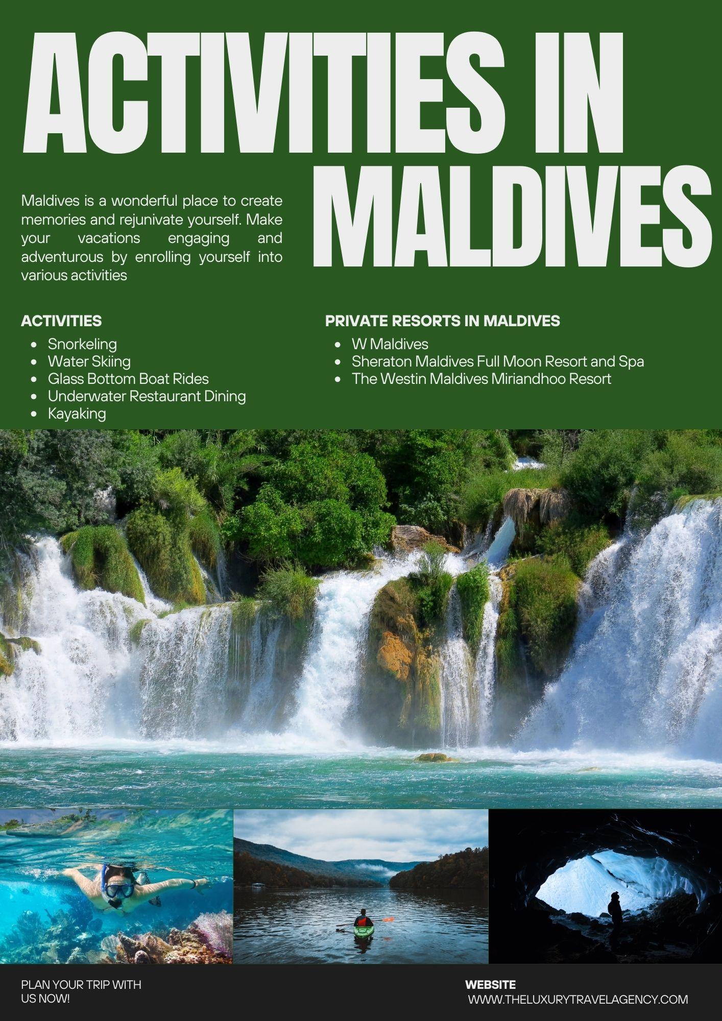 Group Travel and Activities at Private Island in Maldives - The Luxury ...